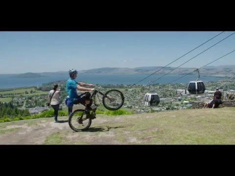 One man. One wheel. One epic trip across New Zealand. | Record | DigitalNZ