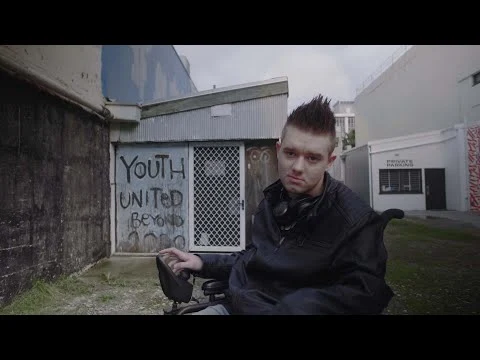 Punk Rock Artist with Cerebral Palsy: Cory's Story | Record | DigitalNZ