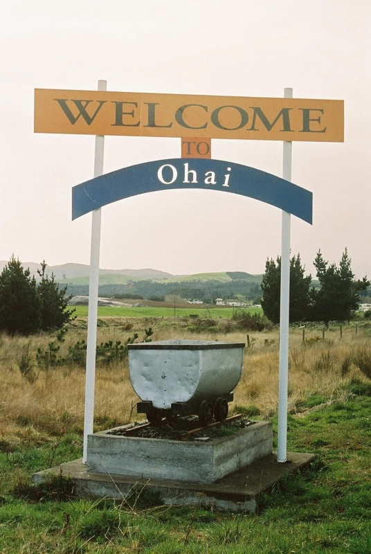 Ohai Town & District - Business & Industry, Ohai Coal Mine in mid 1990 ...