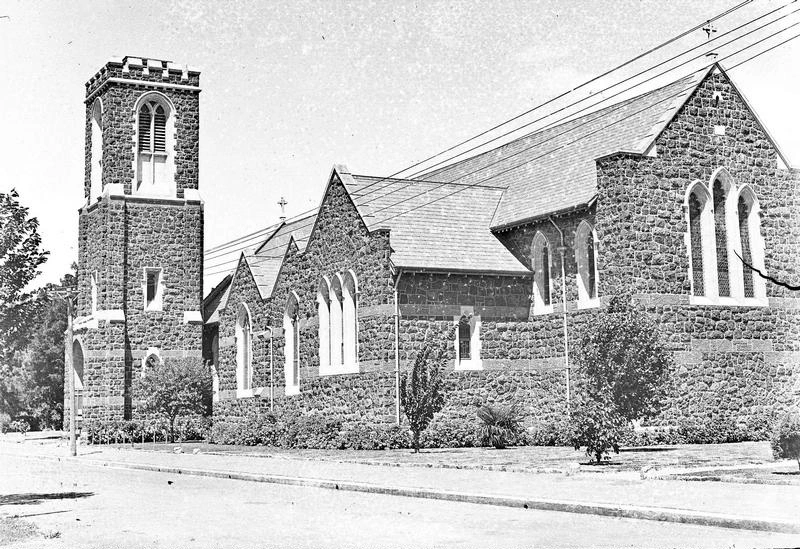 Church. St Mary's Anglican Chuurch, Church Lane, Merivale, Christchurch ...