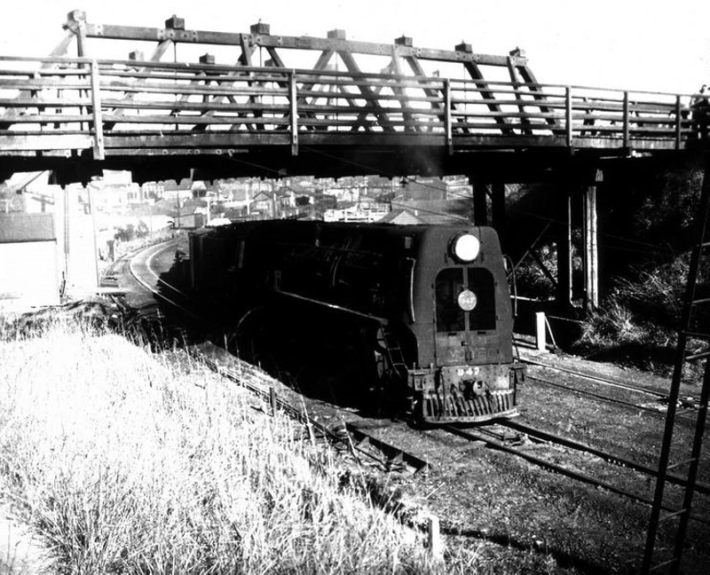 Railway, Locomotive, Steam. Ka Class, Number Ka947, with Streamlining ...