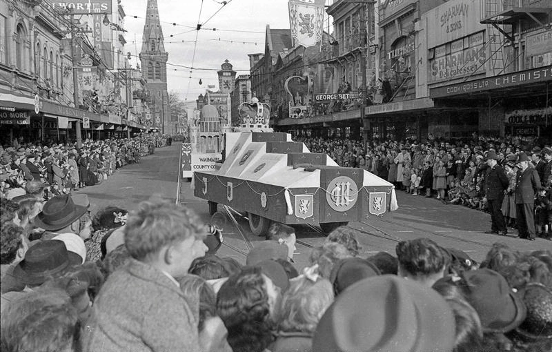 Central City. Coronation. Procession. For Crowning of Queen Elizabeth ...