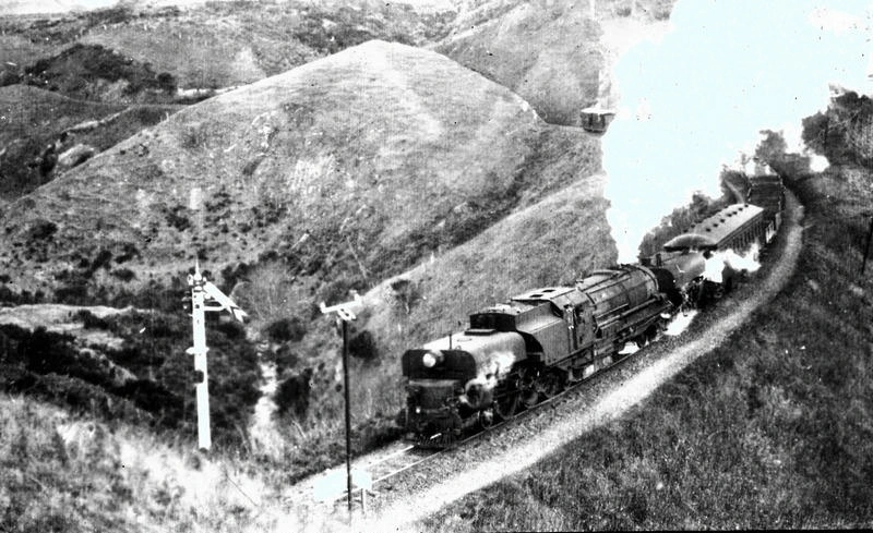 Railway. Bayer-Peacock Garrett G Class 4-6-2+2-6-4 Steam Locomotive ...