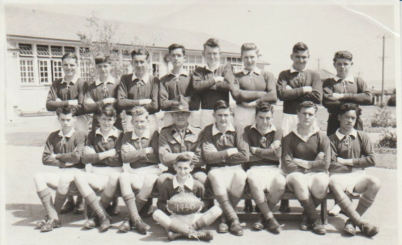 Howick District High School Rugby Football team. | Record | DigitalNZ