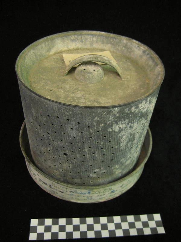 Butter Cooler made of zinc. | Record | DigitalNZ