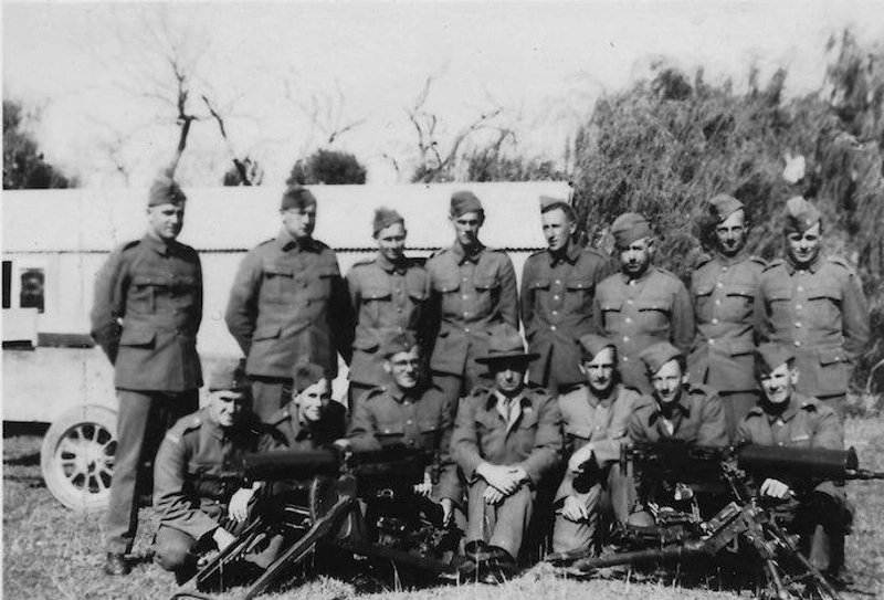 Mangawai District Home Guard. | Record | DigitalNZ