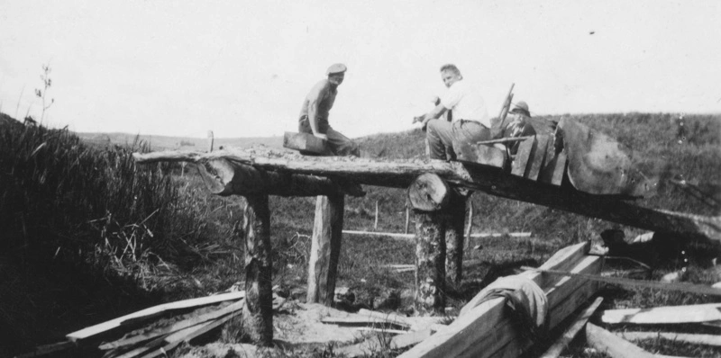 Pit Sawing Timber | Record | DigitalNZ