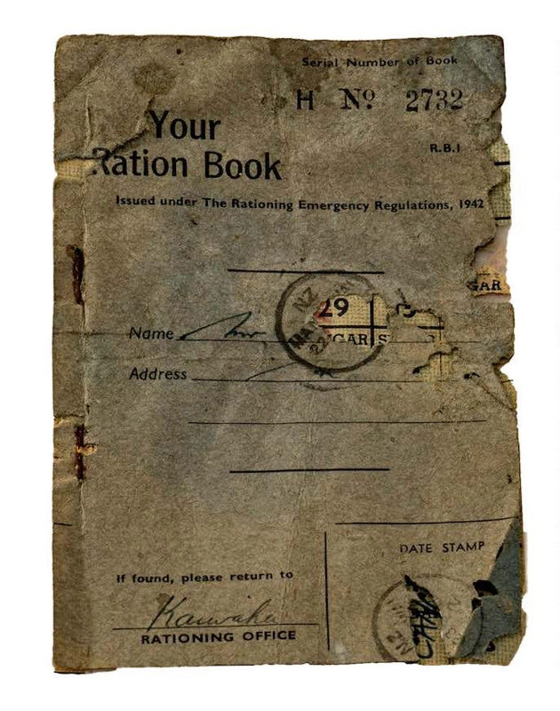Ration Book | Record | DigitalNZ