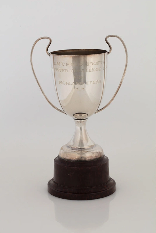 Trophy, Cup L.M.V.H.P. & D. Society E. Winter Challenge Cup for Highland Dress | Record | DigitalNZ