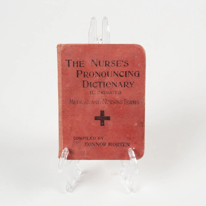Handbook, The Nurse's Pronouncing Dictionary | Record | DigitalNZ