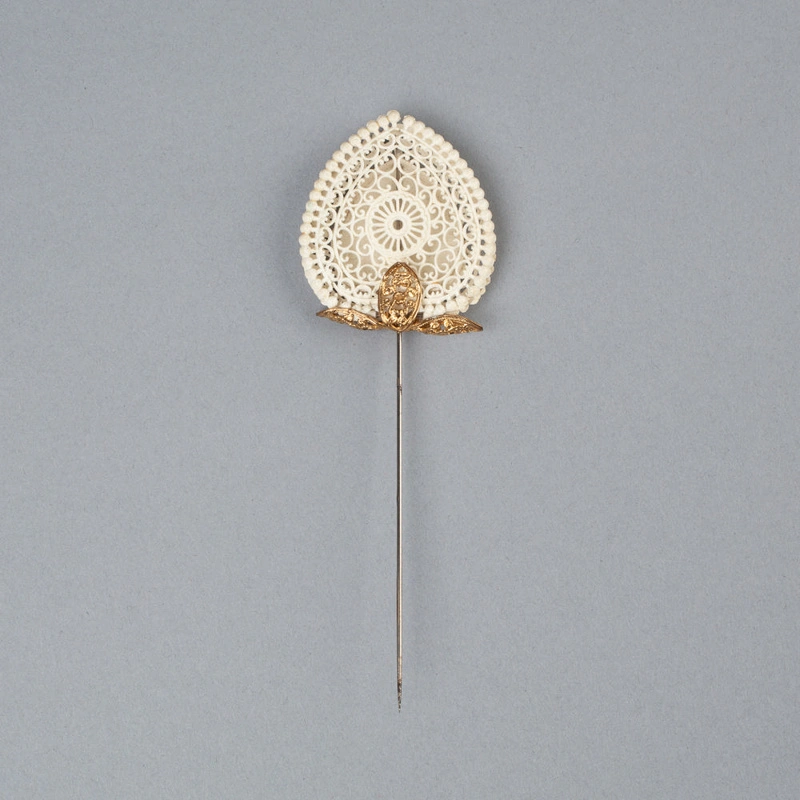 Hat Pin, Ivory Type Palmette | Record | DigitalNZ