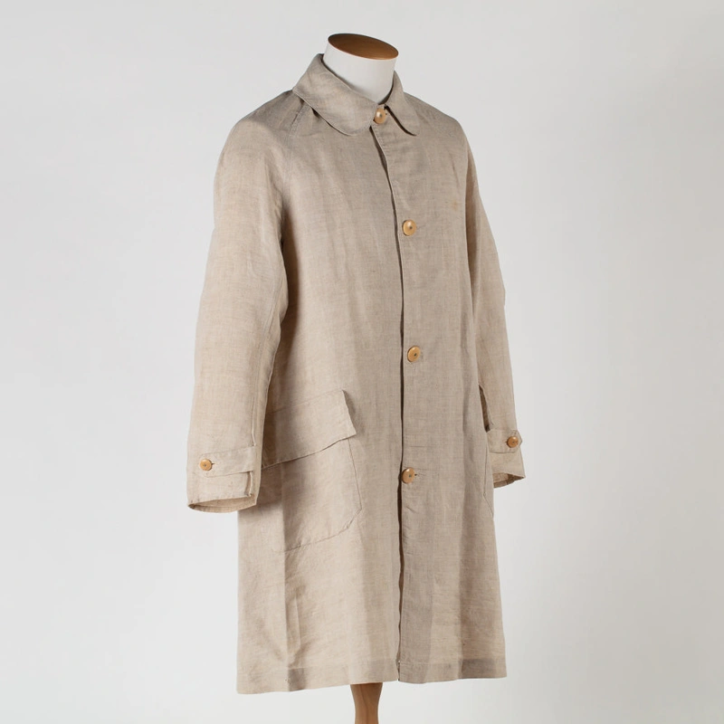 Overall, Beige Linen Coat | Record | DigitalNZ