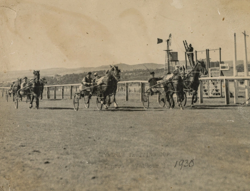 Photograph, Wyndham Trotting Club Winner Valdour | Record | DigitalNZ