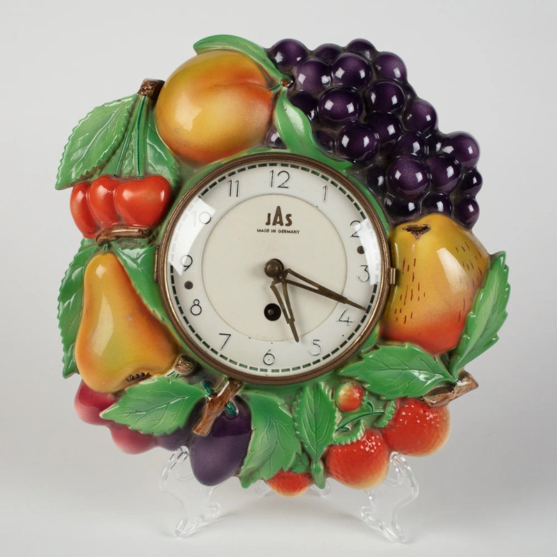Wall Clock, Ceramic Fruit | Record | DigitalNZ