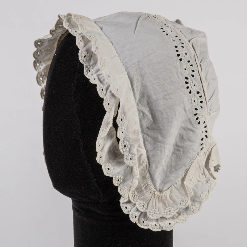 Bonnet, Child's Victorian Broderie Anglaise | Record | DigitalNZ