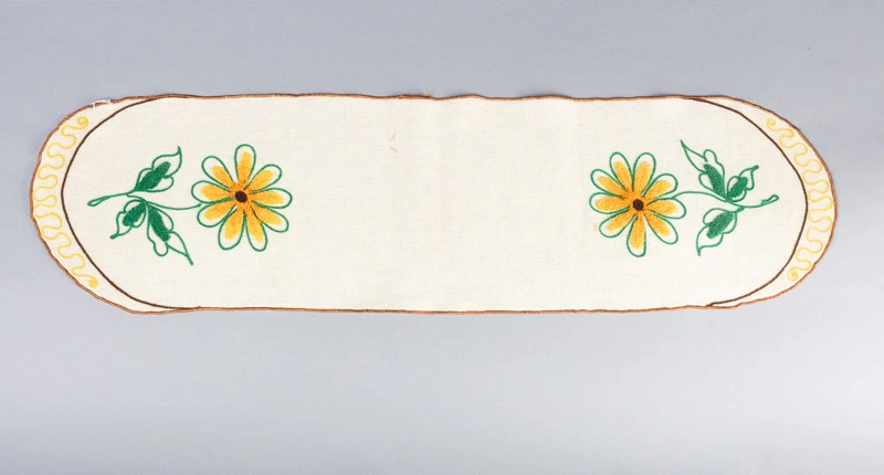 Table Runner, Sideboard Cover with Sunflowers | Record | DigitalNZ