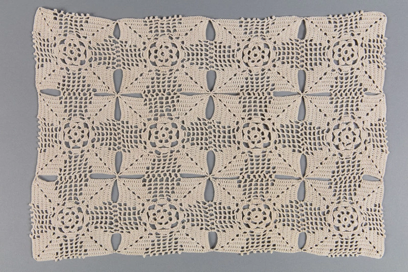 Doily, Crocheted Oblong | Record | DigitalNZ