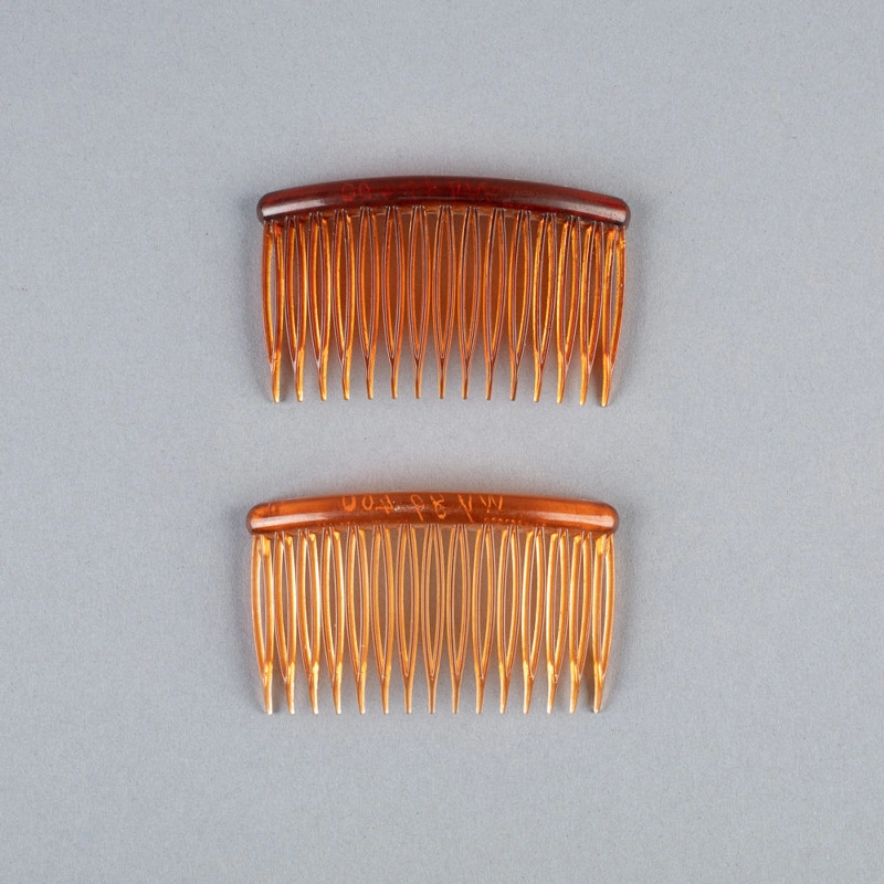 Hair Combs, Pair of Plastic Open Toothed | Record | DigitalNZ