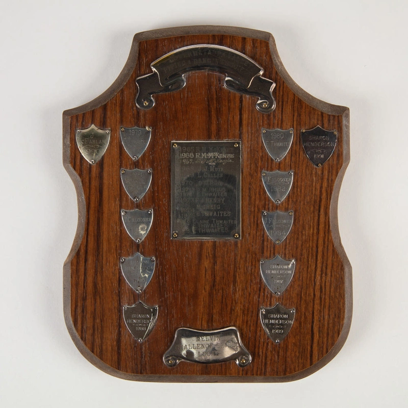 Trophy, LMVPDS Melvin Challenge Shield | Record | DigitalNZ
