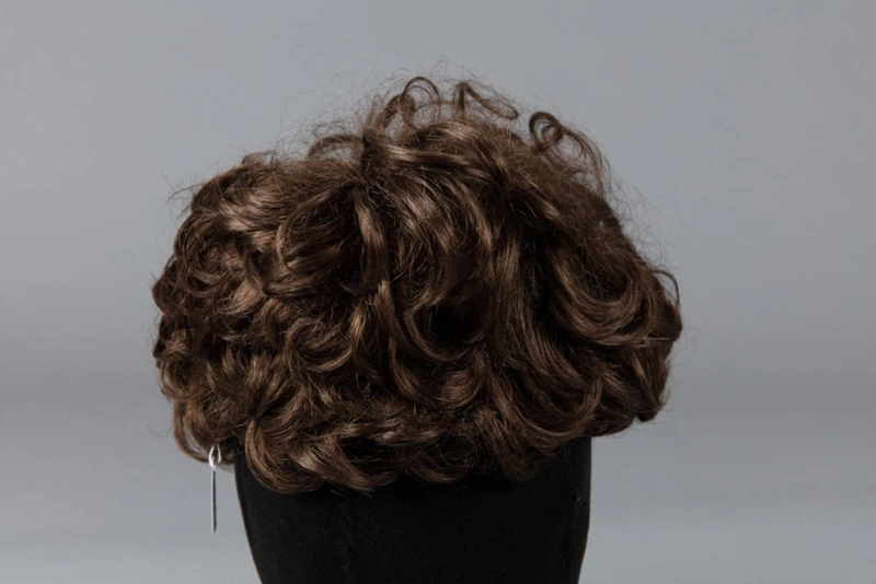 Wig, Short Brown Curls | Record | DigitalNZ