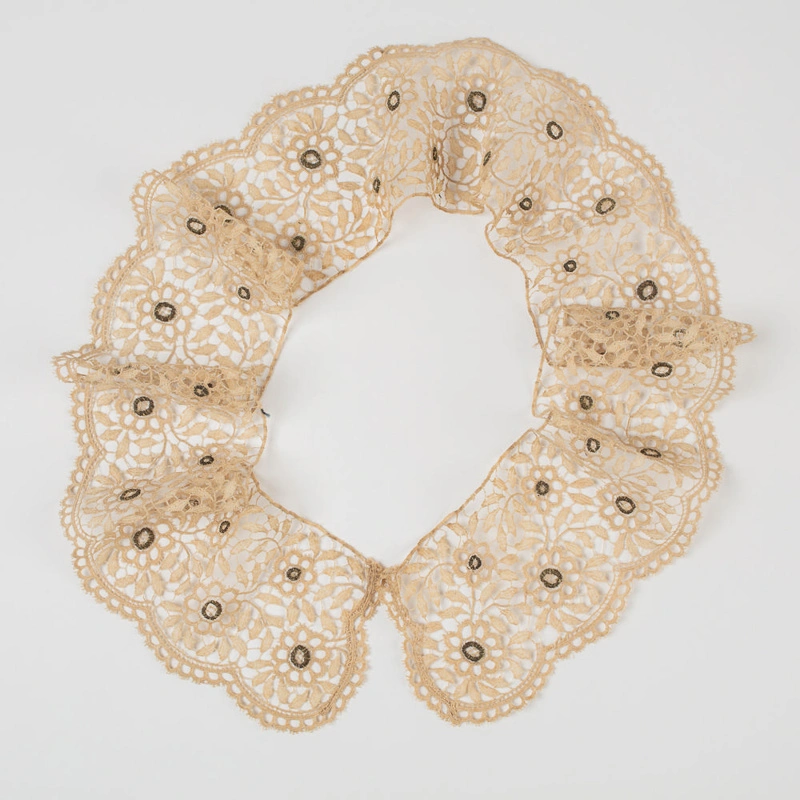 Collar, Lace with Green Circles | Record | DigitalNZ
