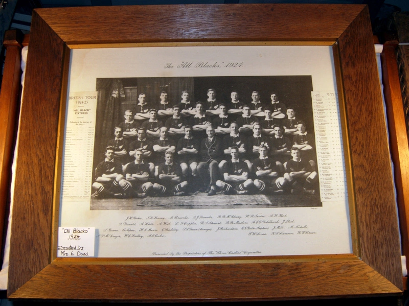 Framed Photo - All Blacks 1924 - The Invincibles | Record | DigitalNZ