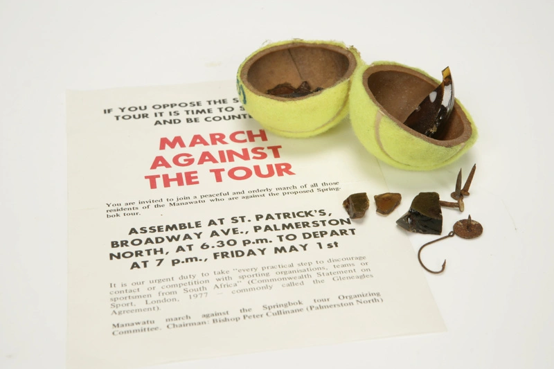 'Sharps of Sabotage' from the 1981 Springbok Tour | Record | DigitalNZ