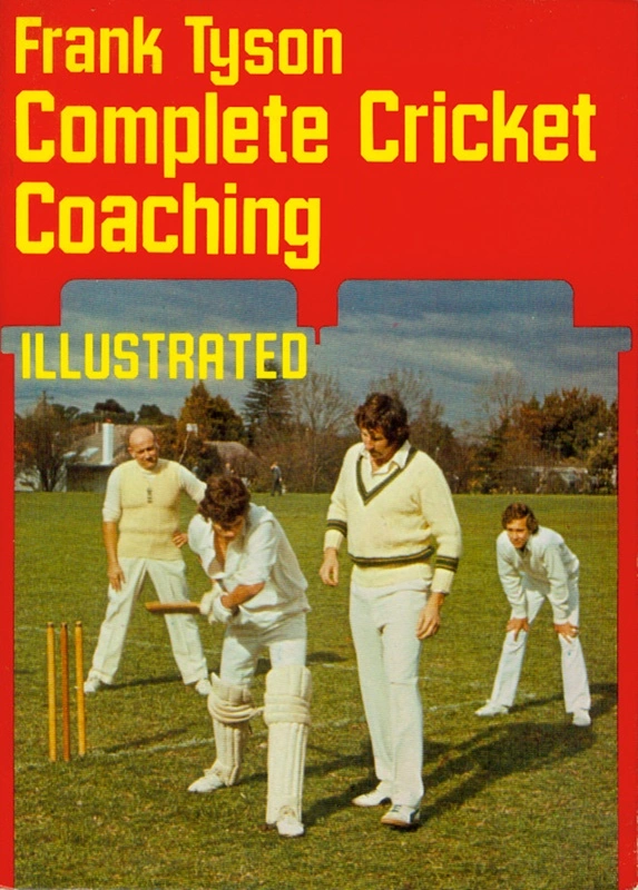 Book: Complete Cricket Coaching Illustrated by Frank Tyson 1976 | Record | DigitalNZ