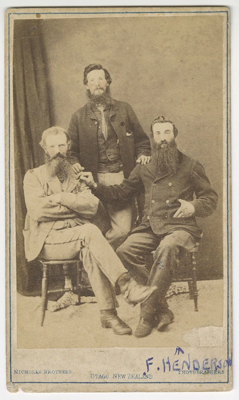 Photograph, Robert Riddell, Andrew Riddell and Frank Henderson | Record ...