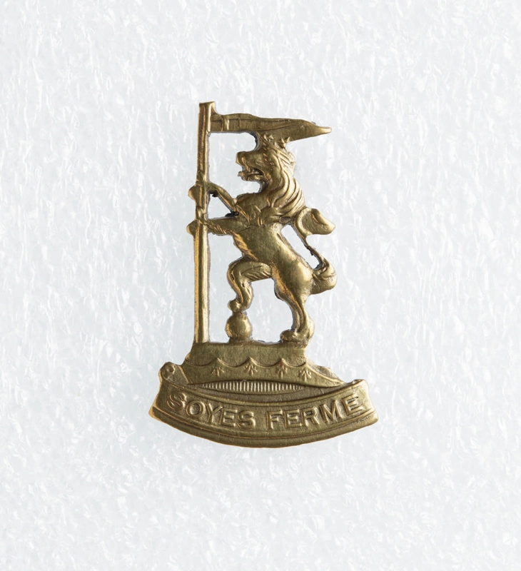Badge, Collar, New Zealand Rifle Brigade | Record | DigitalNZ