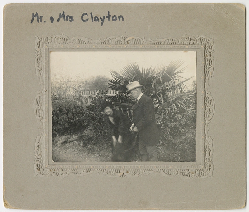 Photograph, Mr and Mrs Clayton | Record | DigitalNZ