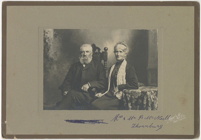 Photograph, Peter and Margaret McNeill | Record | DigitalNZ