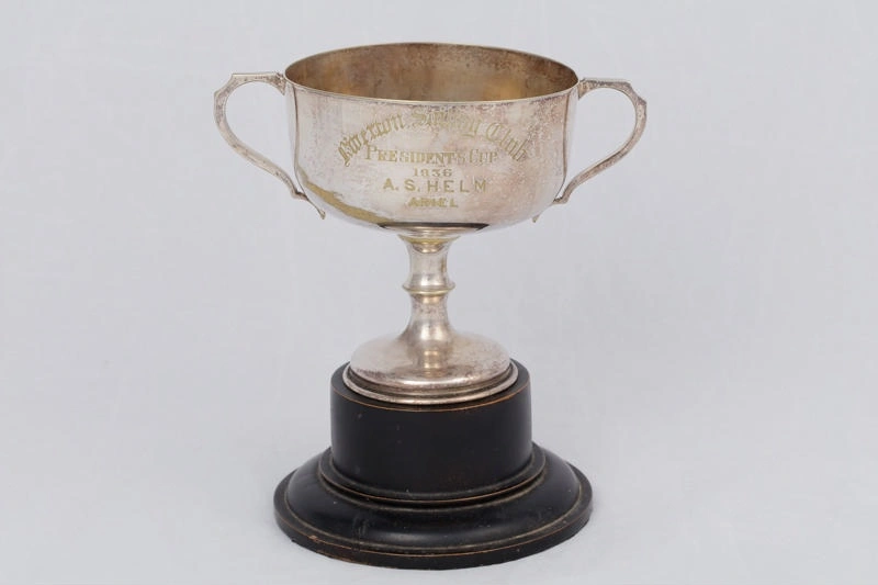 Trophy, Cup, Riverton Sailing Club Presidents Cup 1936 | Record | DigitalNZ