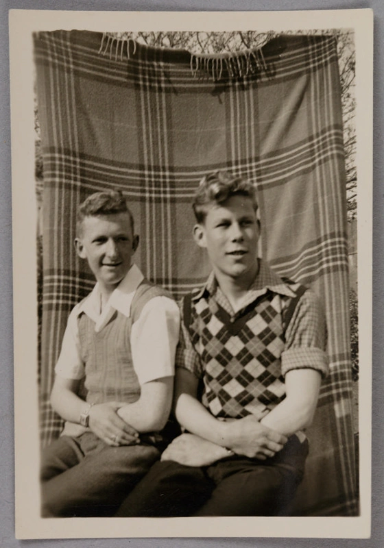 Photograph, Graham Parkin and Wilson McMurtrie | Record | DigitalNZ