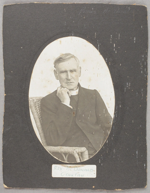 Photograph, Rev Alexander McDonald | Record | DigitalNZ