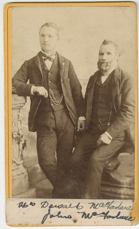 Photograph, Donald and John McFarlane | Record | DigitalNZ