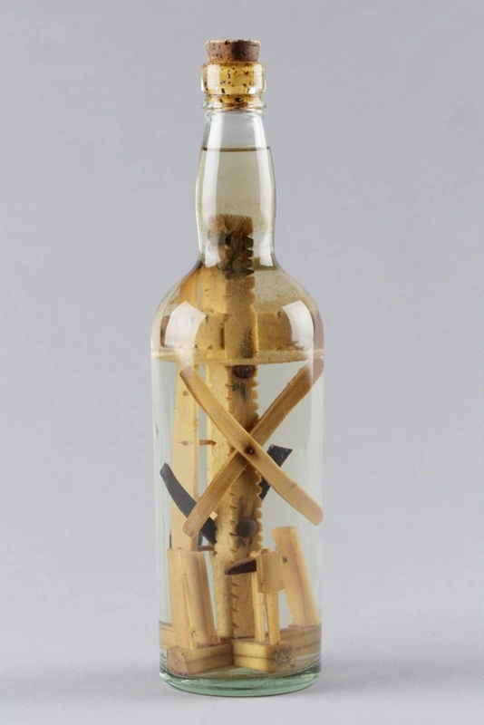 Bottle, Crucifixion bottle (God bottle) | Record | DigitalNZ