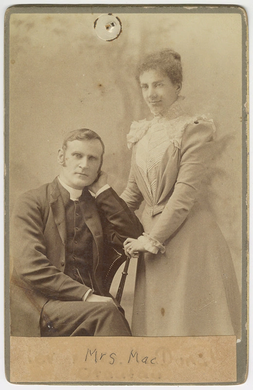 Photograph, Rev Alexander and Rachel MacDonald | Record | DigitalNZ