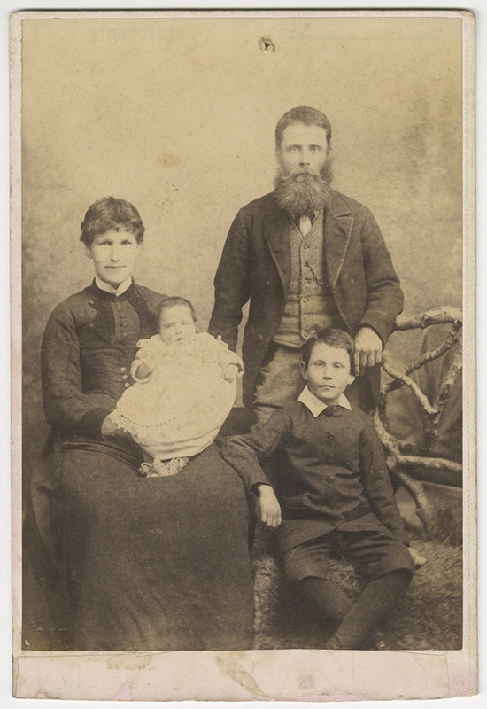 Photograph, Johnstone family | Record | DigitalNZ