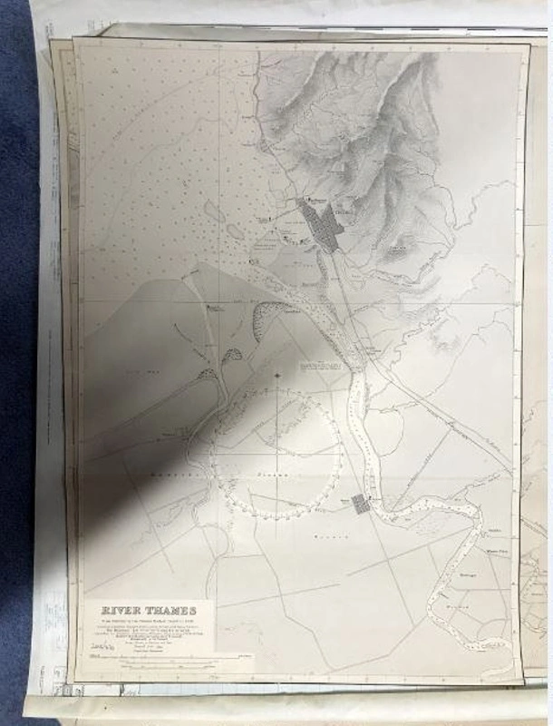 Map, Topographical River Thames | Record | DigitalNZ