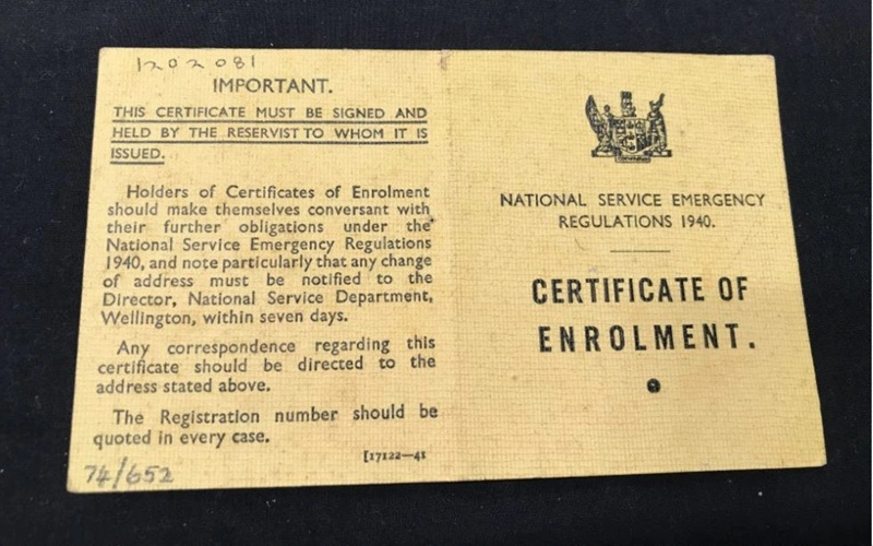 Certificate of Enrolment | Record | DigitalNZ