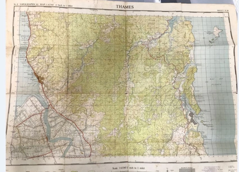 Map, Thames | Record | DigitalNZ