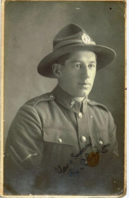 Photograph, Ben Hawkins WWI | Record | DigitalNZ