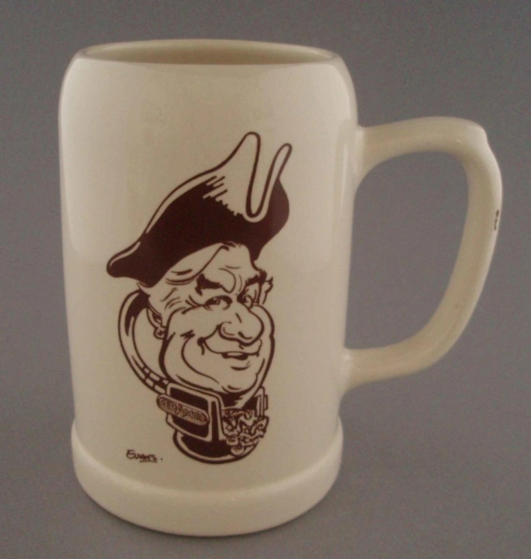 Beer stein - Tom Clark retirement | Record | DigitalNZ