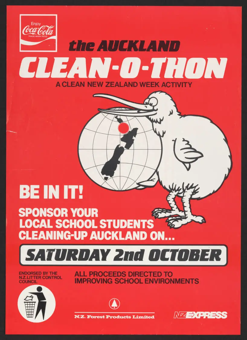 The Auckland Clean-O-Thon, 1982 | Record | DigitalNZ