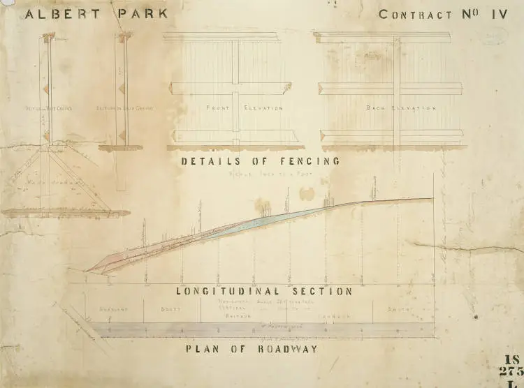 Albert Park; contract No. IV | Record | DigitalNZ