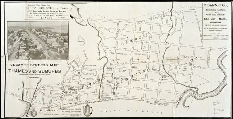 Cleave's streets map of the Thames and suburbs : expressly compiled from official surveys for ...