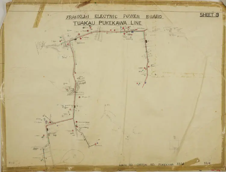 Tuakau - Pukekawa line | Record | DigitalNZ