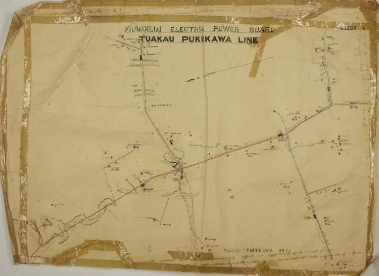 Tuakau - Pukekawa line | Record | DigitalNZ