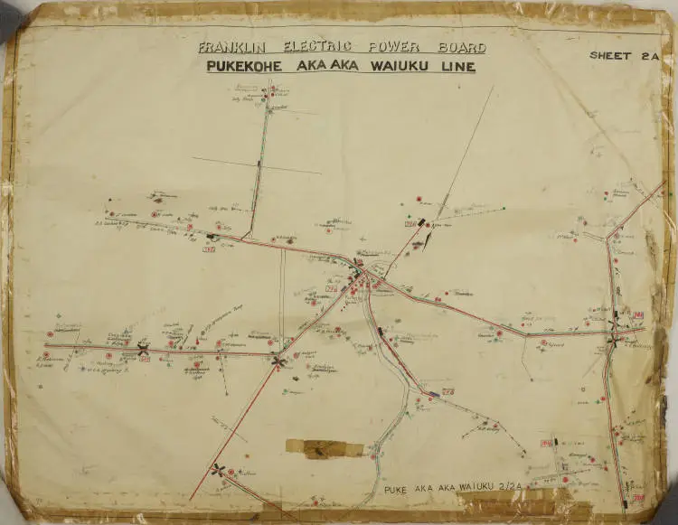 Pukekohe Aka Aka Waiuku line | Record | DigitalNZ